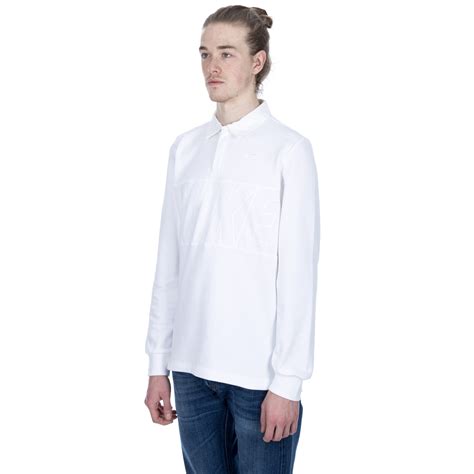 Nike Sb Dry Long Sleeve Polo Shirt White White White White Consortium