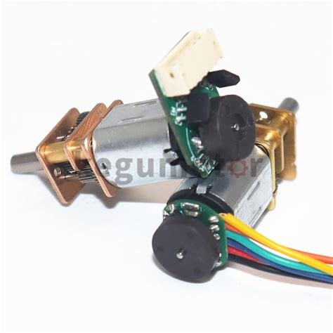 Controlling N20 Micro Gear Motor With Encoder Using Arduinowe Are A