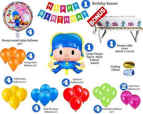 Pocoyo And Friends Birthday