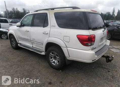 2005 Toyota Sequoia Sr5 5tdzt34a75s254649 Bid History Bidcars