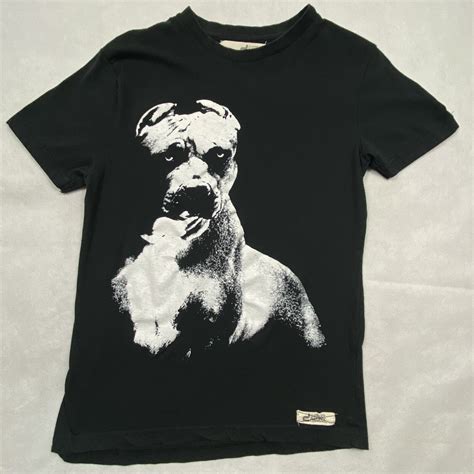 Rare London D Struct Project Bull Dog Graphic T Shirt Gem