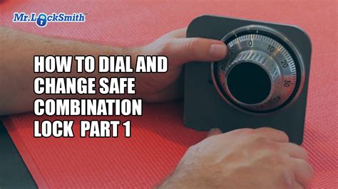 How To Dial And Change Safe Combination Lock Part Mr Locksmith Training Mr Locksmith