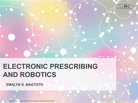 E Prescribing Electronic Medical Prescribing Pptx Healthcare