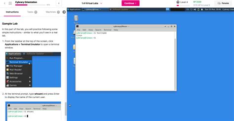 Start Lab Isnt Working General Cybrary