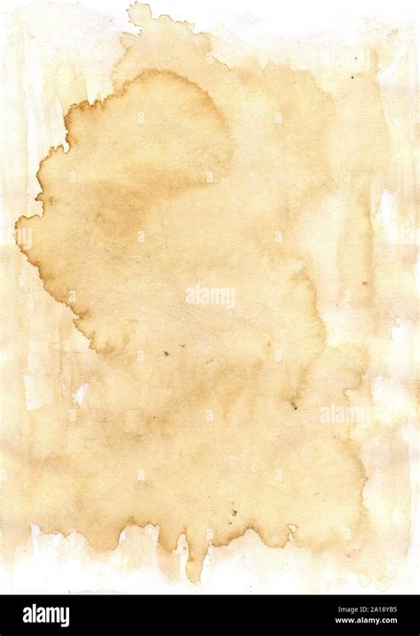 Coffee Stained Paper Background