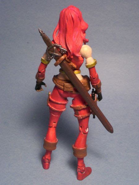 Red Monika Battle Chasers Custom Action Figure