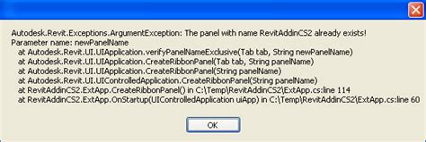 Ribbon Of Revit API Title And Name Of RibbonPanel RevitNetAddinWizard
