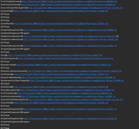 Weird Logs When Navigating To A Different Screen Issue React Navigation React