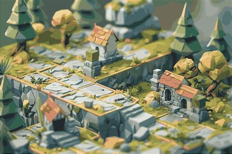 Premium Vector Highquality 2d Game Assets Tilesets Weapons And Buildings