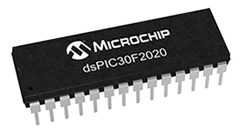 Dspic30f2020 30isp Microchip 16bit Dsp 15mhz 12 Kb Flash 28 Pin