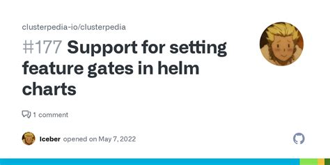 support for setting feature gates in helm charts · issue 177