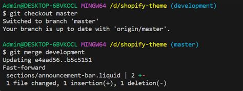 shopify theme version controlling using github dev community