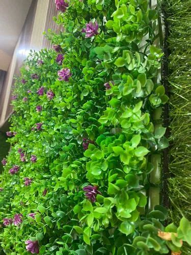 Artificial Green Grass Pp 25mm Verticle Garden For Wall At Rs 650