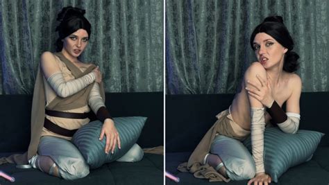 Lil Cosplay Slut Star Wars Rey Skywalker Cosplay Pillow Rider Manyvids