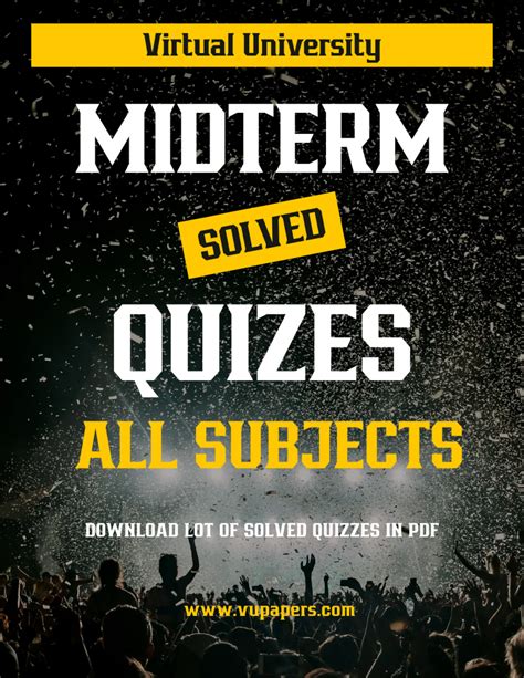 Midterm Solved Quizzes Virtual University Midterm Solved Quizzes