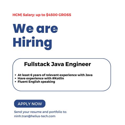 Ninh Tran On Linkedin Hcm Fullstack Java Usd4500gross Kotlin