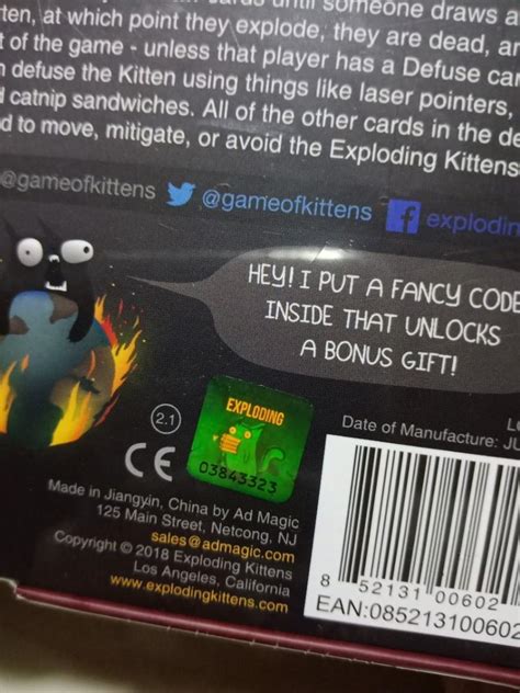 Exploding Kittens Original Edition Hobbies Toys Toys Games On Carousell