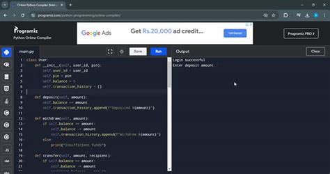 How To Design And Implement An Atm System In Python Burada Meghana