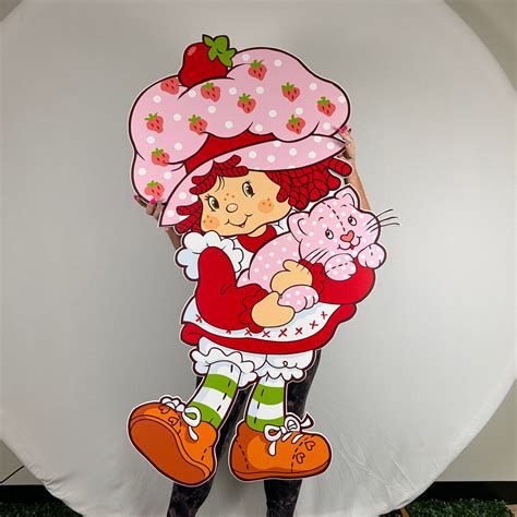Strawberry Shortcake Party Prop Vintage Strawberry Shortcake Charact