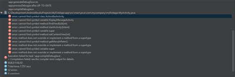 i m trying to make my first android app using android developers