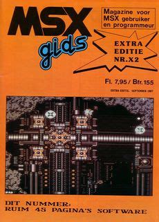 MSX Gids Extra Editie X MSX Wiki