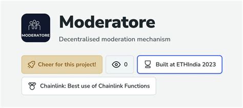 Arun Shekhar On Linkedin Lil Late But Happy To Share That Our Team Won Chainlink Best Use Of
