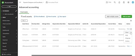 Quickbooks Online Advanceds New Fixed Assets Feature To Simplify Your Asset Management
