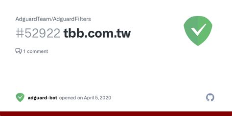 Tbb Tw Issue AdguardTeam AdguardFilters GitHub