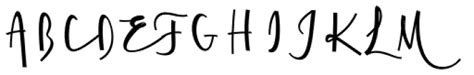 Cursive Signa Script Semi Bold Font Script Elega What Font Is
