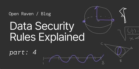 Blog Data Security Rules Explained Part 4 Of 4 Open Raven Ashley N