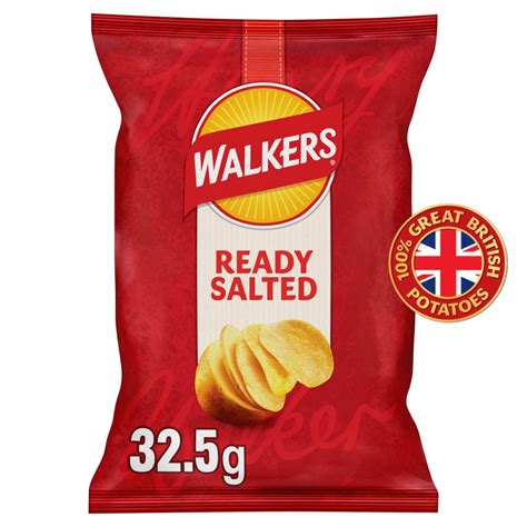 Walkers Ready Salted Crisps 325g Bb Foodservice
