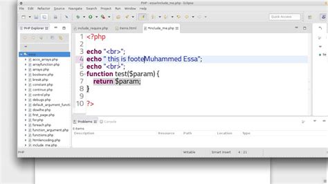 114 Php Scripting Language Include And Require Youtube