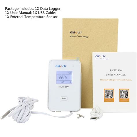 WiFi Temperature And Humidity Data Logger Model RCW Optimum Technologies