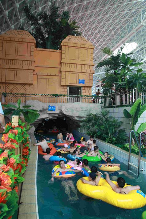 Luar Ruangan Holiday Resorts Lazy River Water Park Proyek Menarik Untuk Water Park