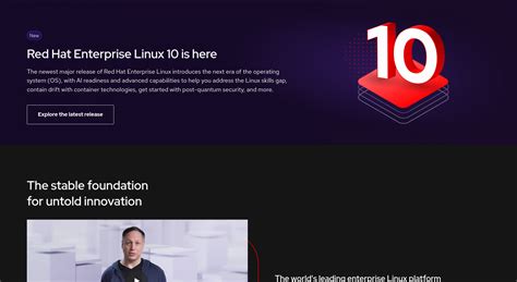 Red Hat Enterprise Linux Coughlan Released Via General Availability GA First Peak Into