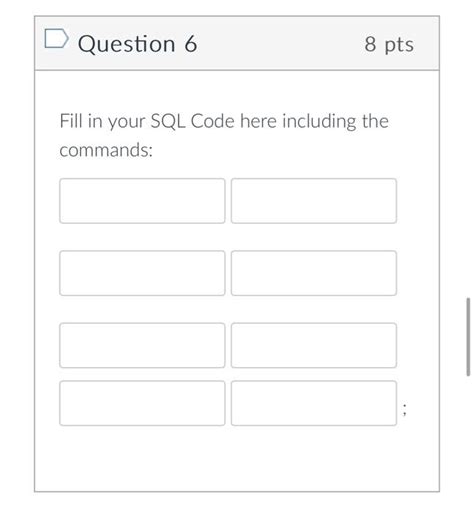 Solved Question 1 Write A Query That Shows All Fields In