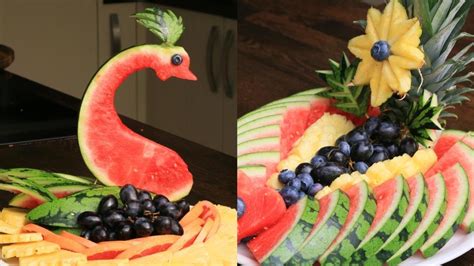 Art In Super Fruit Platter Decoration Ideas Cutting Tricks Youtube