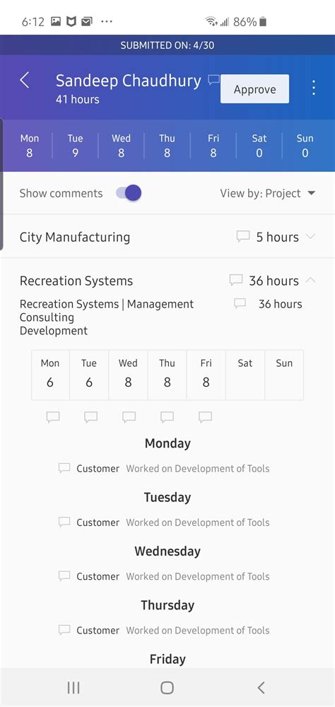 Dynamics 365 Project Timesheets Mobile App Seamless Project Timesheet Entry And Approvals On