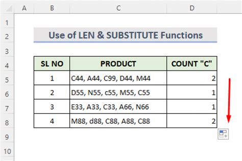 Excel Count Specific Characters In Cell 4 Quick Ways Exceldemy