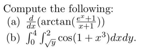 Solved This Is A Question From Multivariable Calculus If