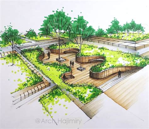 Practice Thgd Architecture Drawing Landscape Design Drawings Landscape