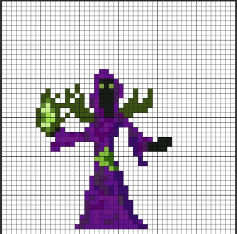 Pixelart Fantasy Dark Mage