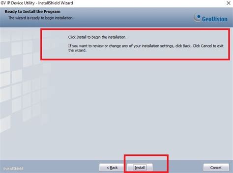 Install Geovision Ip Device Utility And Setup On Windows 11 10
