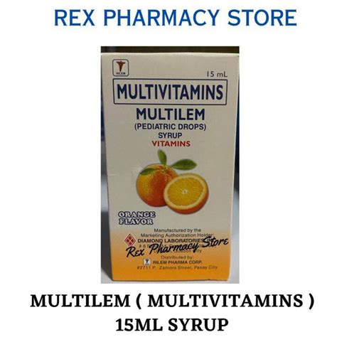 Multivitamins Drops 15ml Multilem Lazada Ph