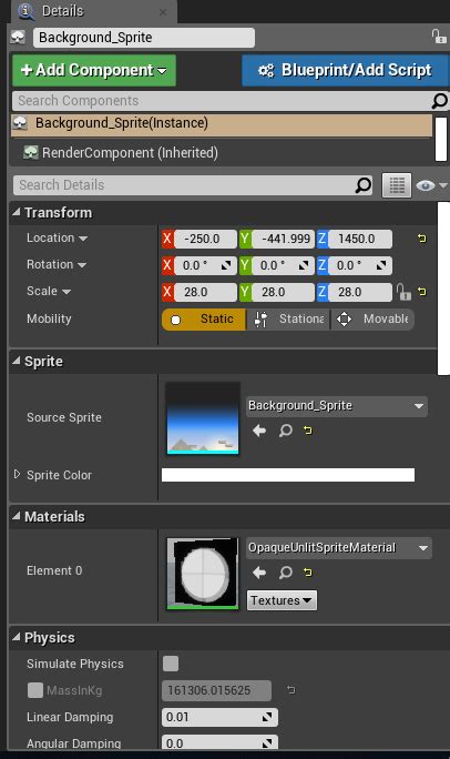 my first 2d game in ue4 getting started onlinedesignteacher