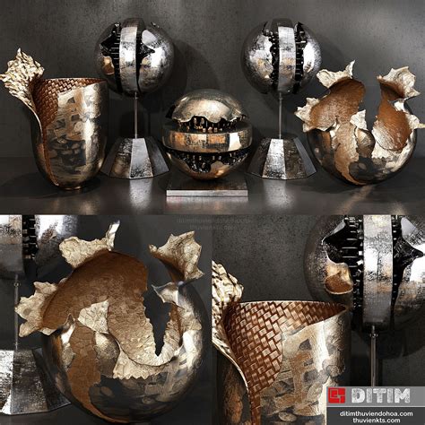 Decorative Set 55 MƯa 3d