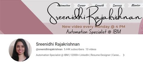 sreenidhi rajakrishnan on linkedin milestonesachieved youtubesubscribers linkedinfollowers