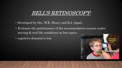 Techniques Of Retinoscopy Ppt