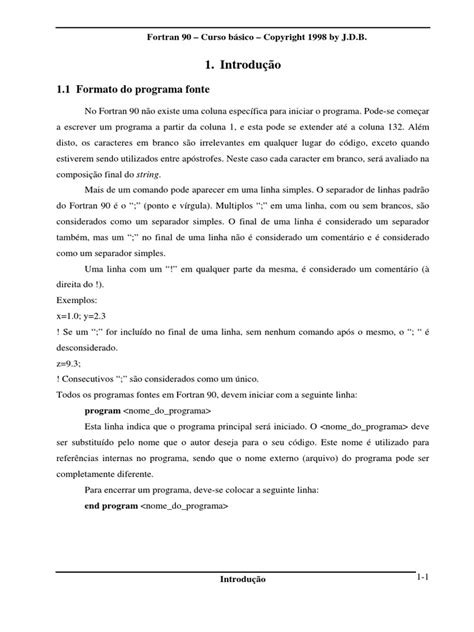 Pdf Apost Fortran90 Dokumentips