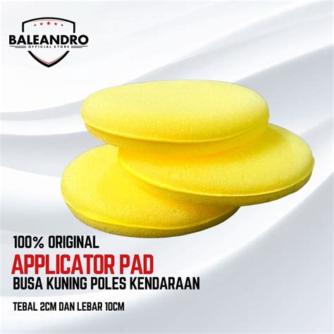 Jual Busa Aplikator Apllicator Pad Untuk Poles Kendaraan Shopee Indonesia